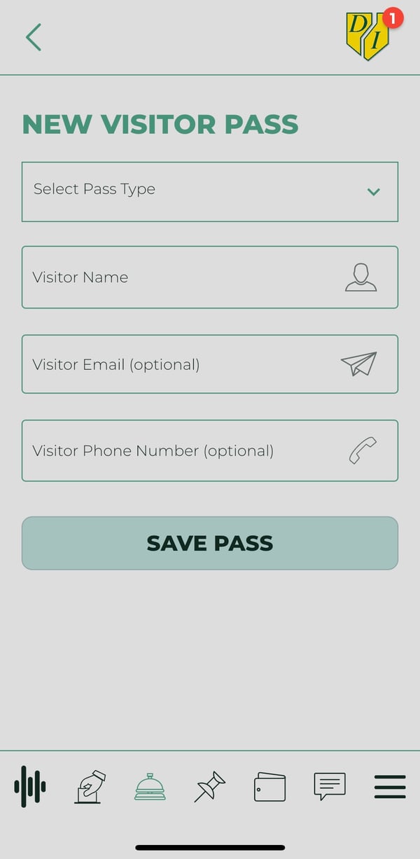 How to Create a Visitor Pass Using The Mobile APP – ONR Knowledge Base
